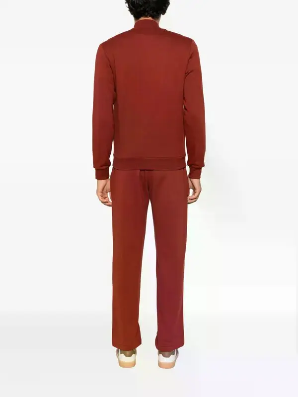 Emporio Armani Logo-embroidered Zip-up Tracksuit