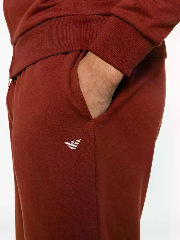 Emporio Armani Logo-embroidered Zip-up Tracksuit