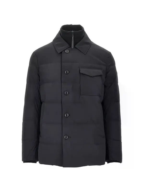 DUNO Vance Quilted Button-down Coat