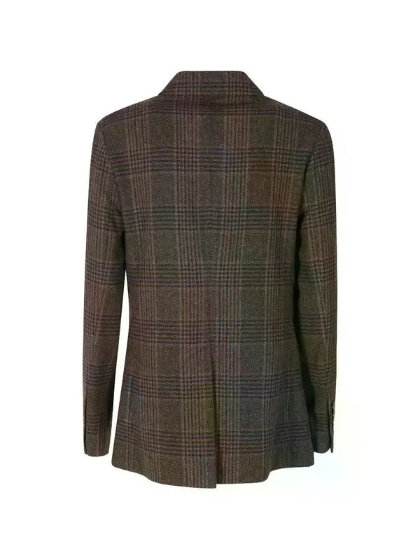 CIRCOLO 1901 Check-pattern Double-breasted Jacket