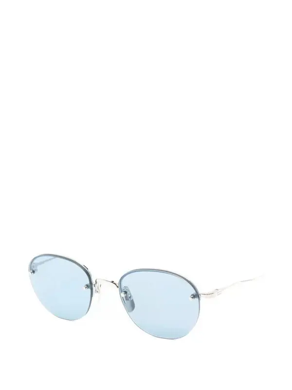 Thom Browne Rimless Round-frame Sunglasses