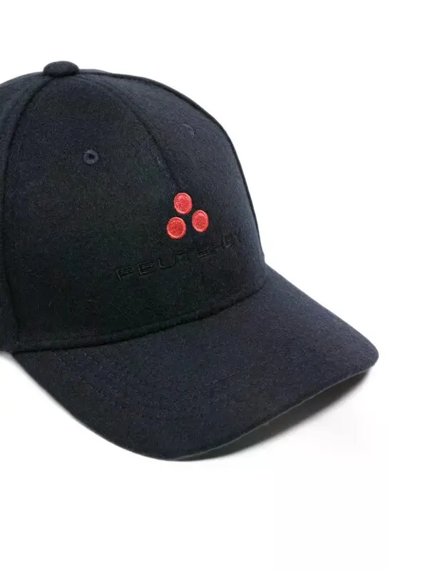 Peuterey Eros Logo-embroidered Baseball Cap - Blue