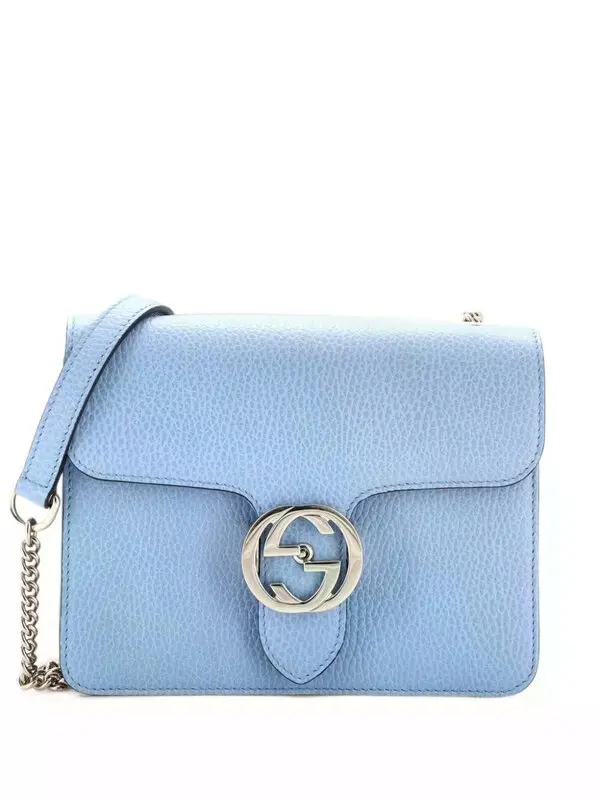 Gucci Interlocking Leather Small Shoulder Bag