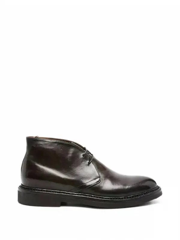 Officine Creative Lace-up Leather Boots