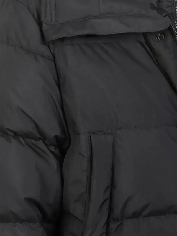 MOORER Quilted Hooded Jacket