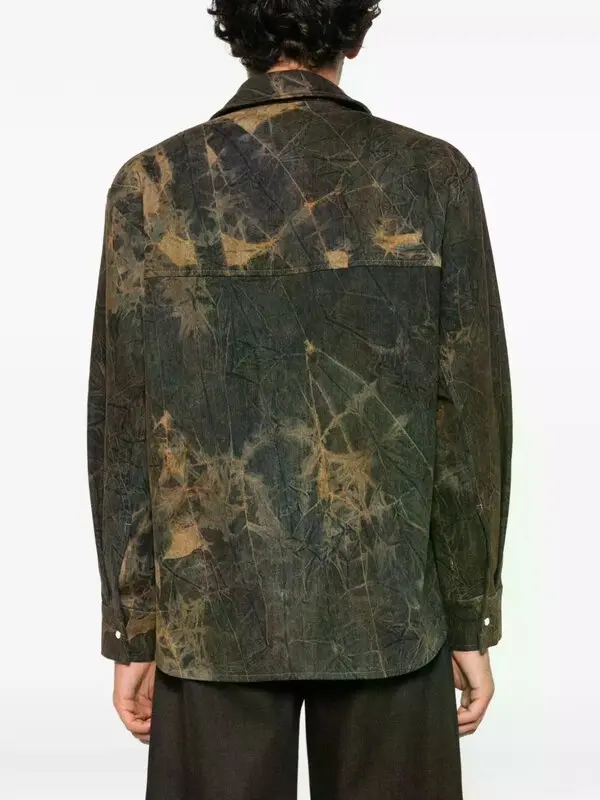 Séfr Overdyed Button-down Shirt