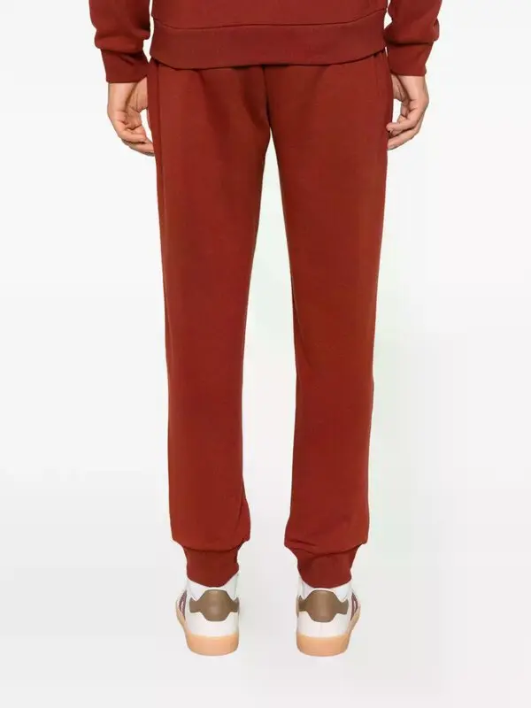 Emporio Armani Logo-embroidered Striped-trim Tracksuit