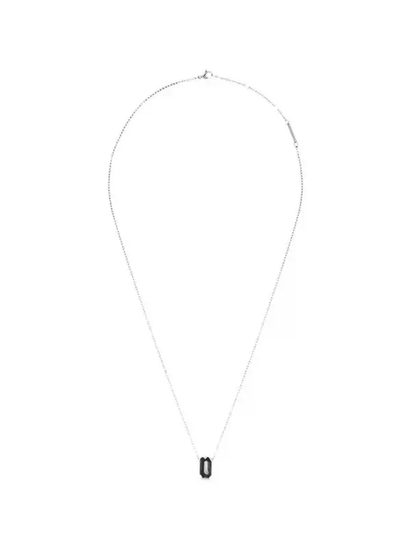 DANIEL WELLINGTON Emalie Logo-engraved Necklace - Silver