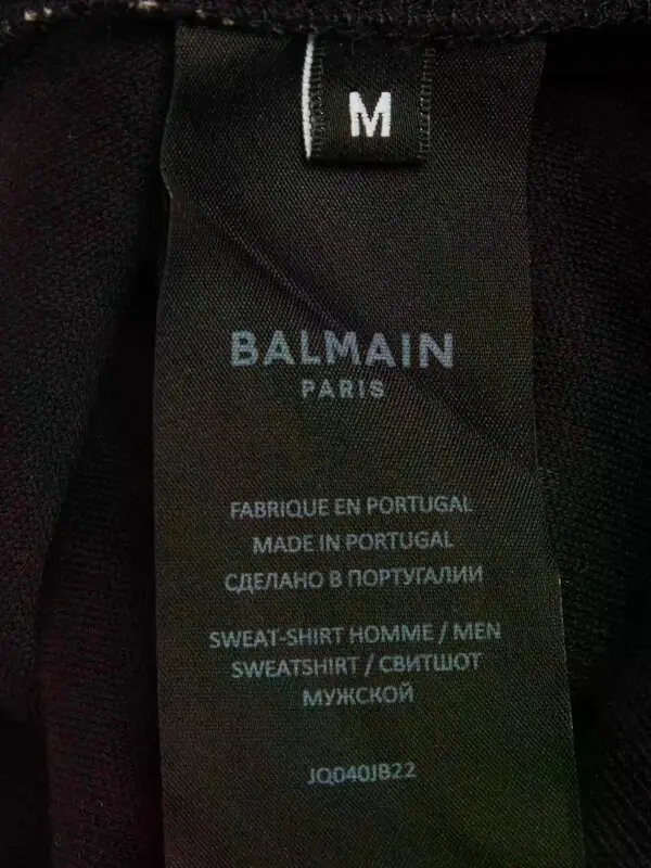 Balmain Monogram Intarsia Sweater