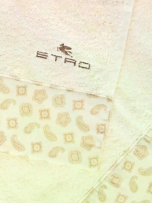 Etro Paisley-border Terry Towels