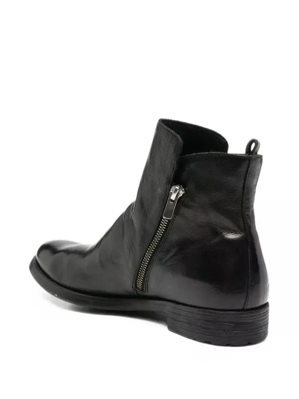 Officine Creative Side-zip Leather Boots
