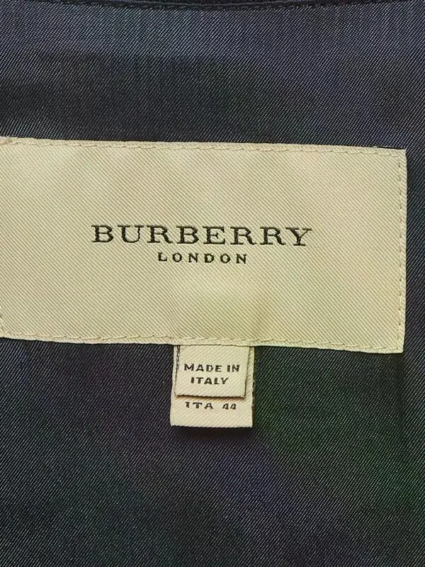 Burberry Collared Satin Dress