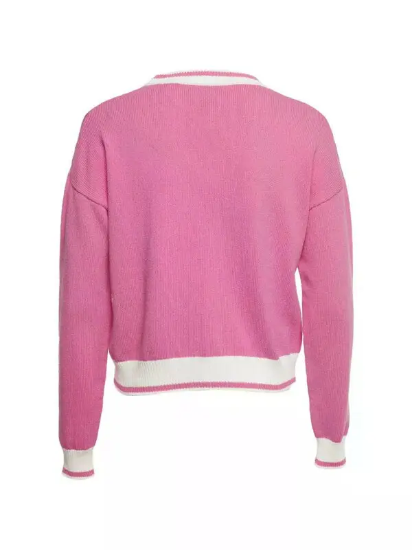 Balmain Logo Embroidered Sweater