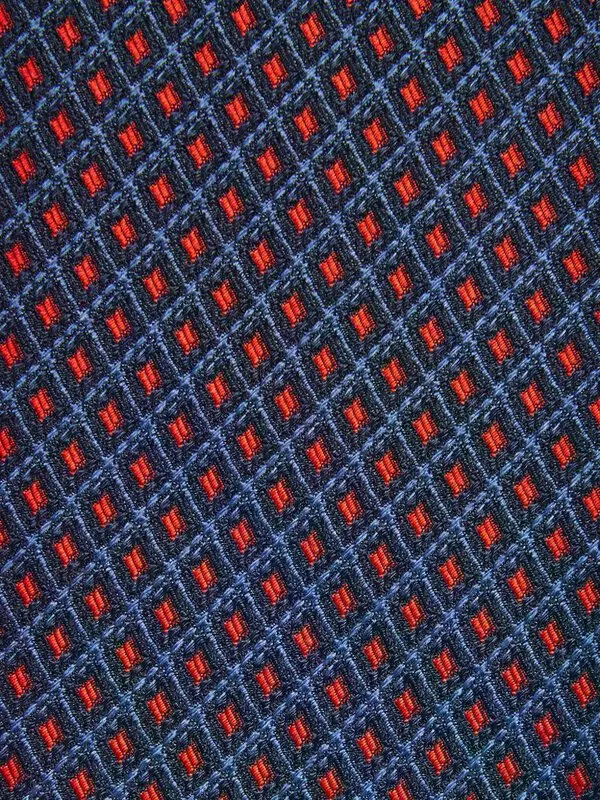 FERRAGAMO Infinite Inspirations Jacquard Tie - Blue