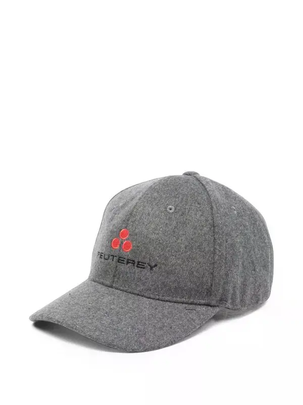Peuterey Eros Logo-embroidered Baseball Cap - Grey