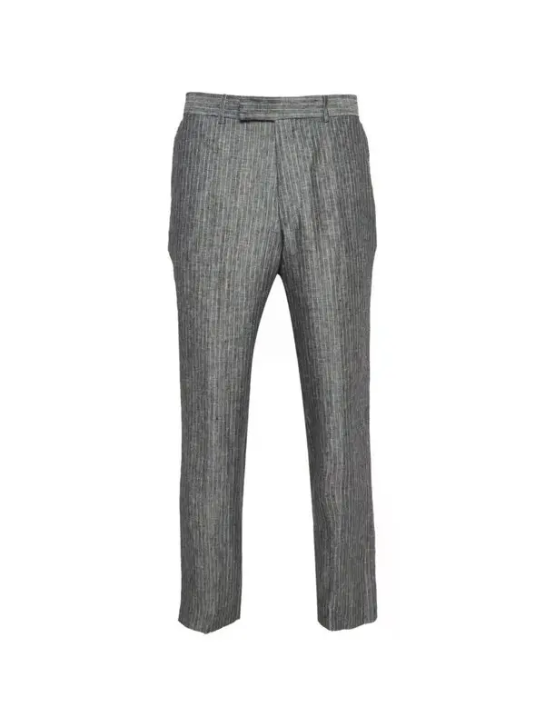 BOSS Pinstripe Straight-leg Trousers