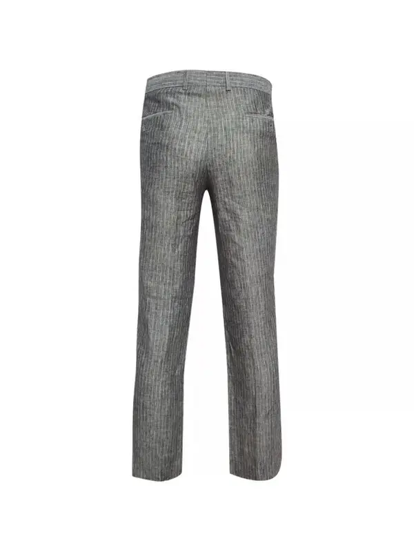 BOSS Pinstripe Straight-leg Trousers