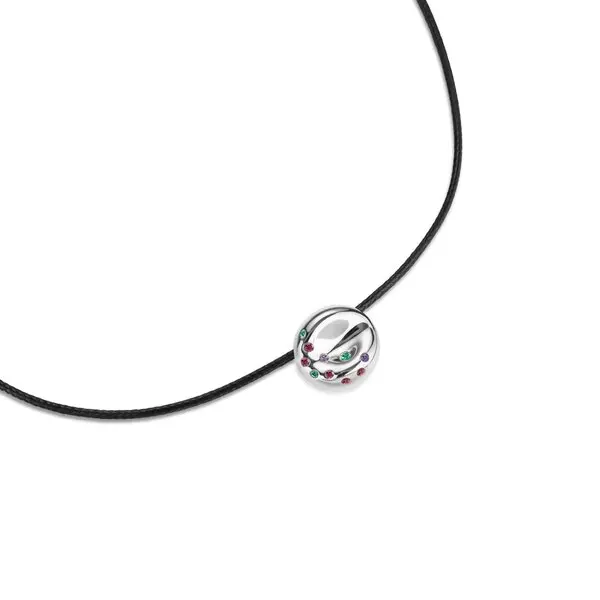 LAGOMIST Bagel Cord Necklace
