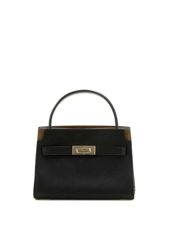 Tory Burch Small Lee Radziwill Double Bag - Black