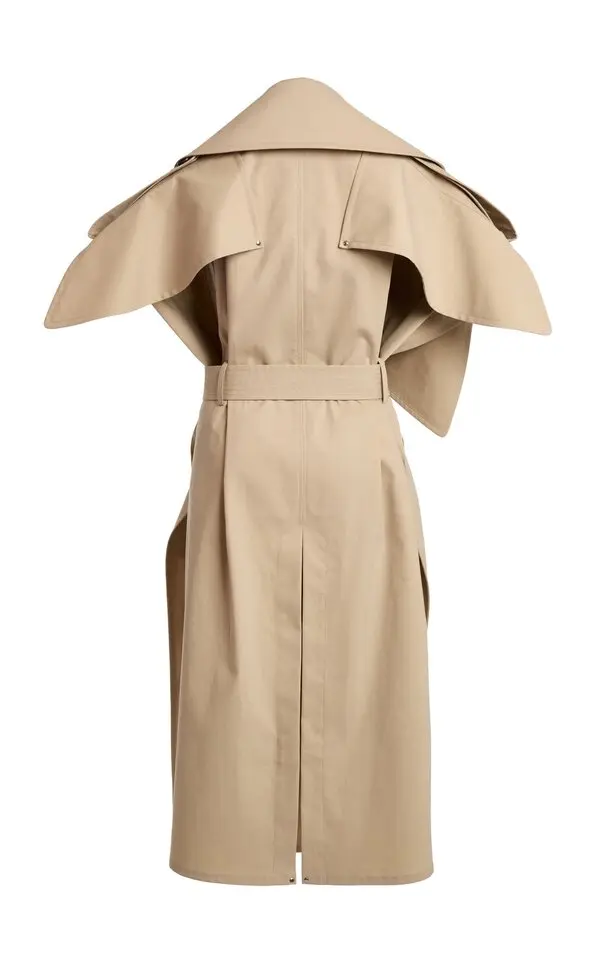 Givenchy Sleeveless Cotton Trench Coat