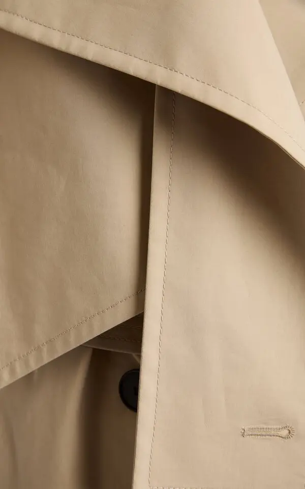 Givenchy Sleeveless Cotton Trench Coat