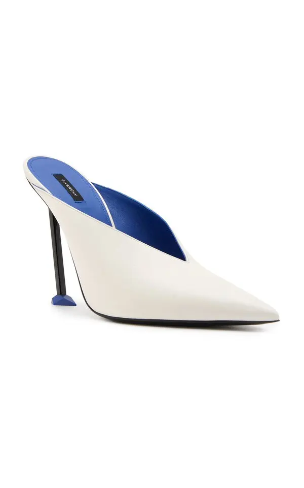 Givenchy Boudoir Pointy Mules - White