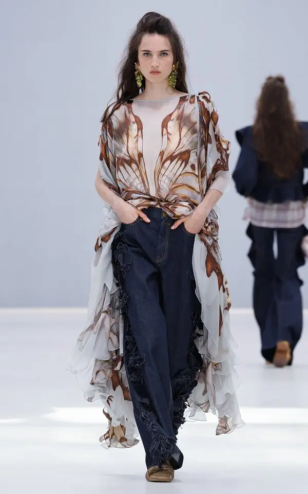 Zimmermann Motion Burnout Silk-blend Top