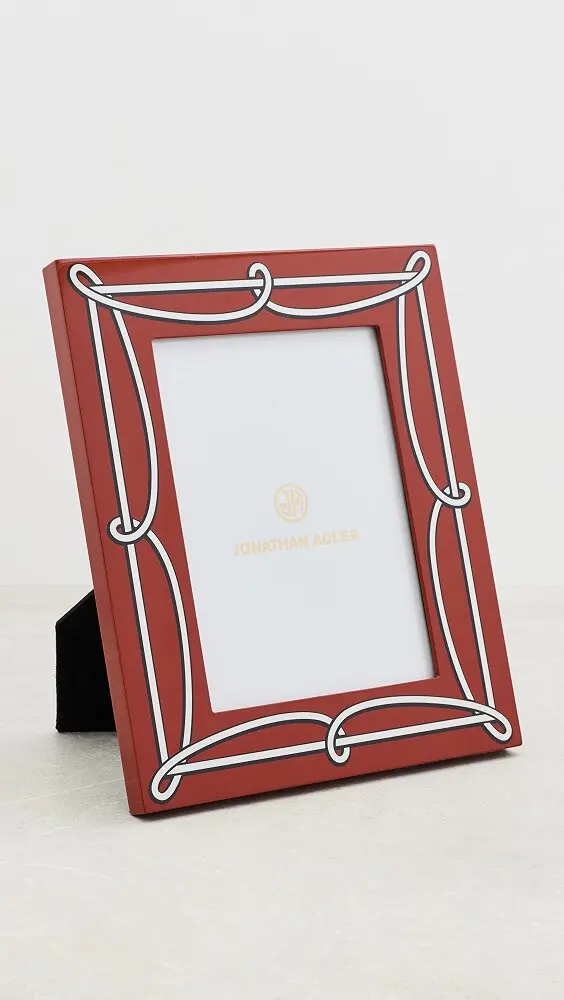 Jonathan Adler Rita Lacquer Frame - Red