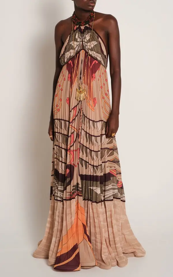Johanna Ortiz Domingo Adino Twill Maxi Dress