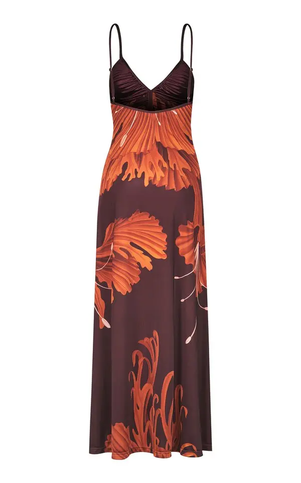 Johanna Ortiz Nuestra Tierra Jersey Midi Dress