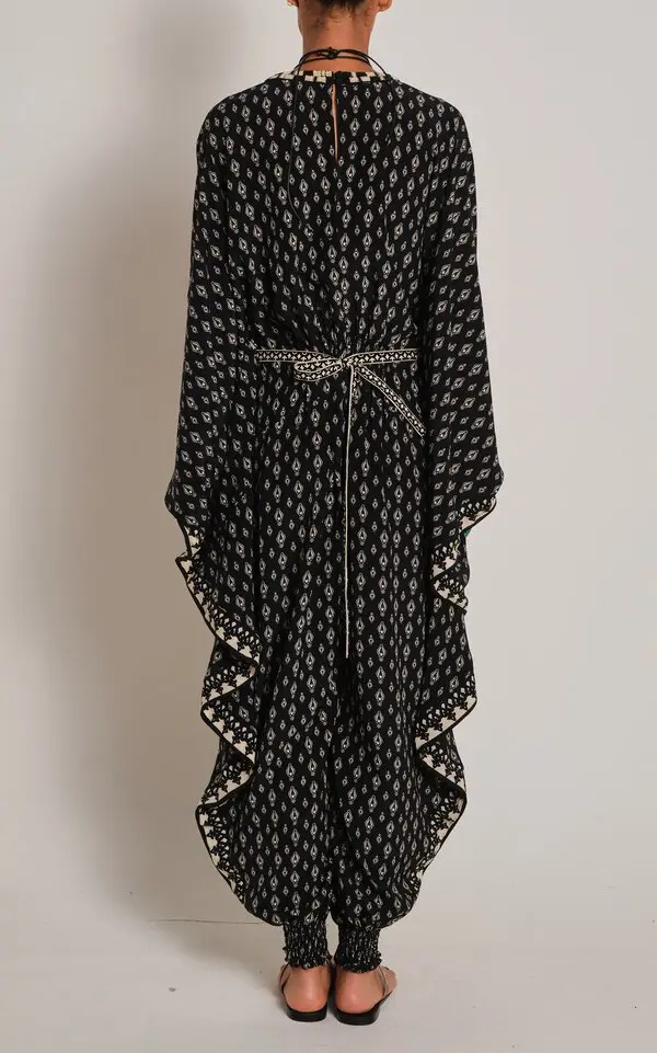Johanna Ortiz Signs Of Fortune Silk Wide-leg Pants