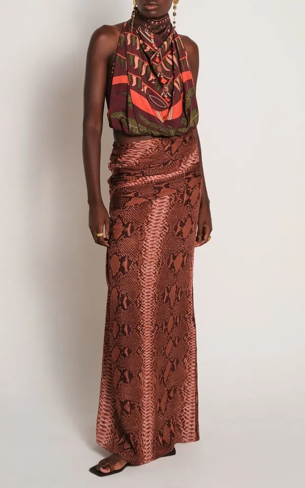 Johanna Ortiz Highland Charms Silk Top