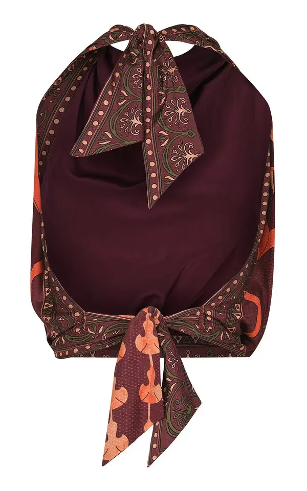 Johanna Ortiz Highland Charms Silk Top