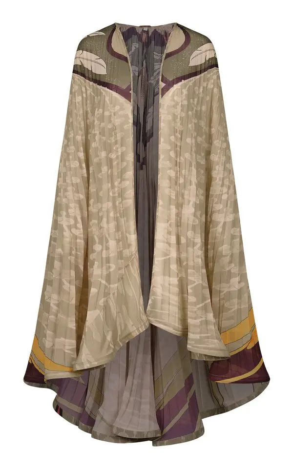 Johanna Ortiz Domingo Adino Twill Cape - Multi