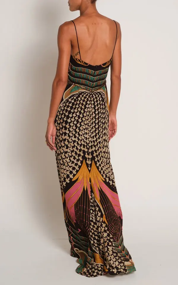 Johanna Ortiz Salento Soul Silk Maxi Dress
