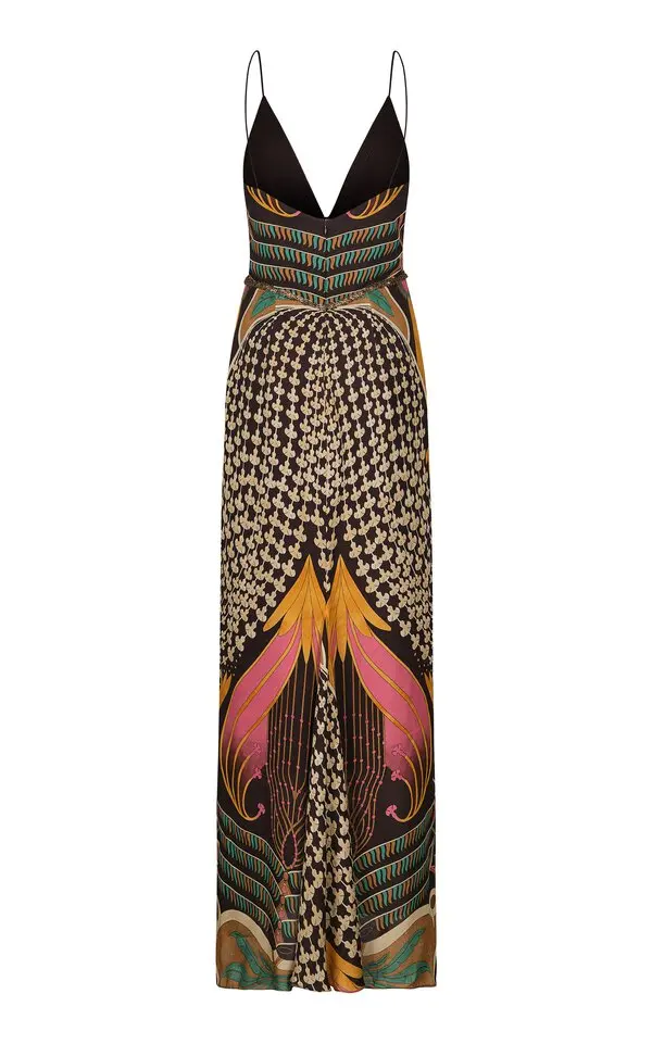 Johanna Ortiz Salento Soul Silk Maxi Dress