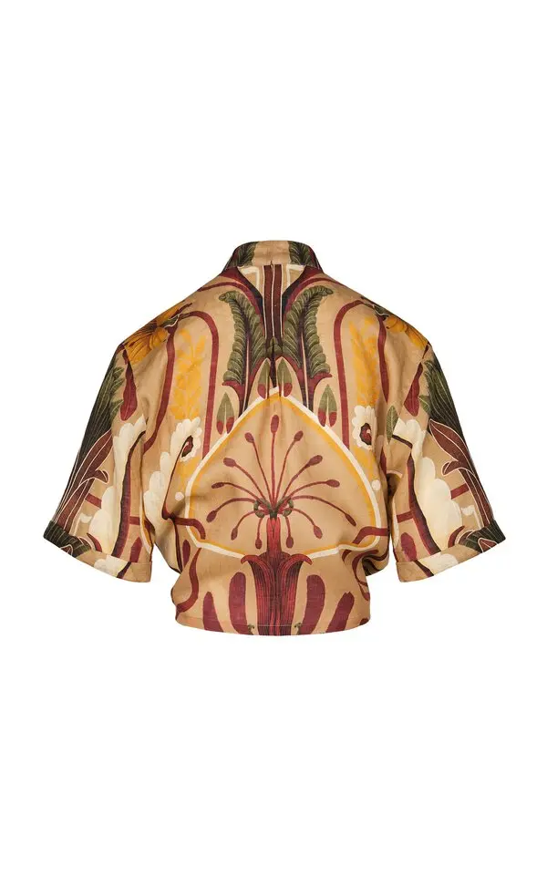 Johanna Ortiz Taveling The Caribbean Linen Shirt