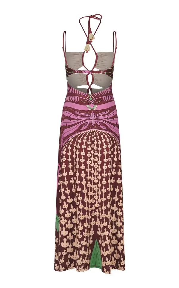 Johanna Ortiz Rio Andaluz Jersey Midi Dress