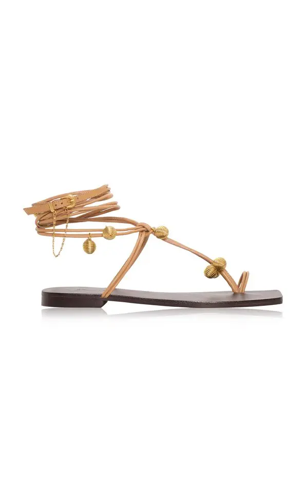 Johanna Ortiz The Mystic Blossom Sandals - Multi