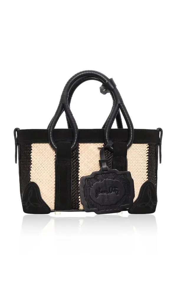 Johanna Ortiz Woven Garden Mini Tote Bag - Multi