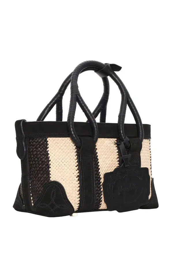 Johanna Ortiz Woven Garden Mini Tote Bag