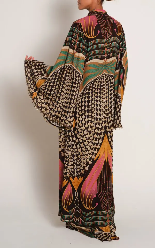 Johanna Ortiz Garden Relics Silk Kimono Jacket
