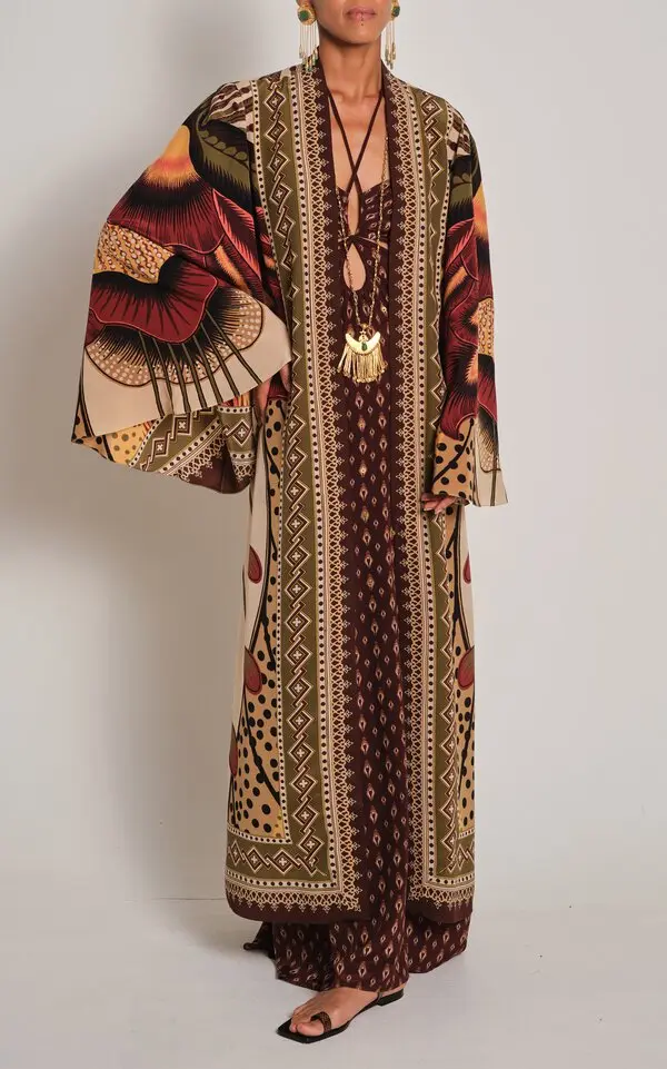 Johanna Ortiz Garden Relics Twill Kimono Jacket
