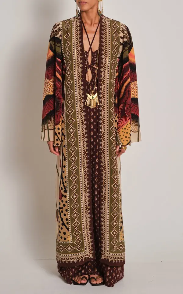 Johanna Ortiz Garden Relics Twill Kimono Jacket