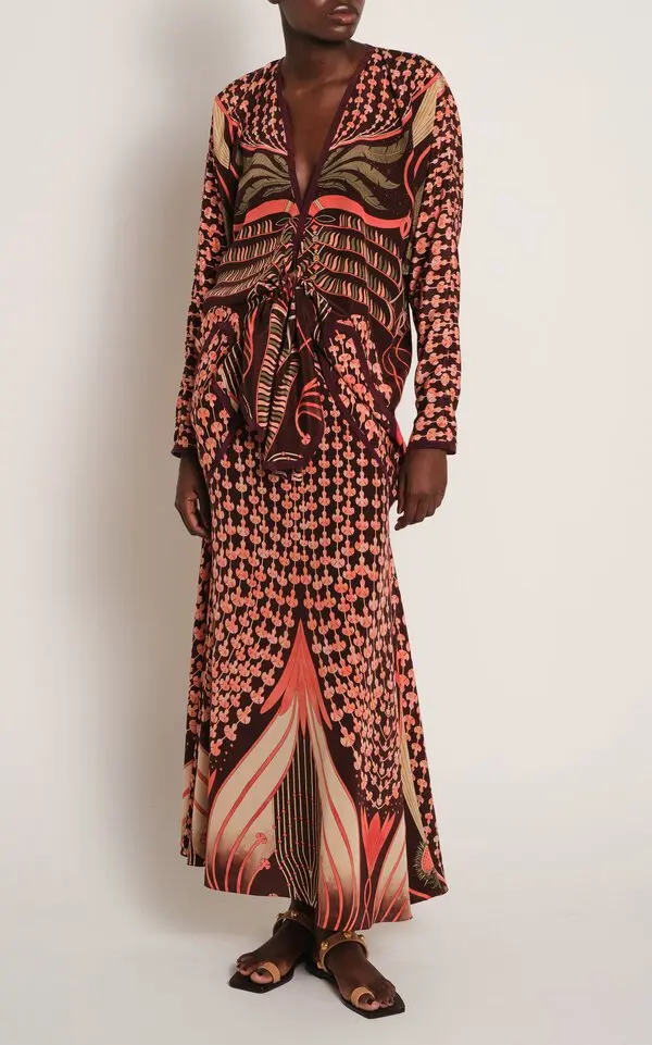 Johanna Ortiz The Garden Story Silk Top