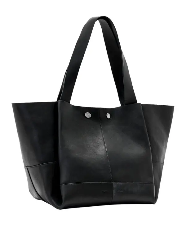 ALLSAINTS Rosalie Large Leather Tote Bag