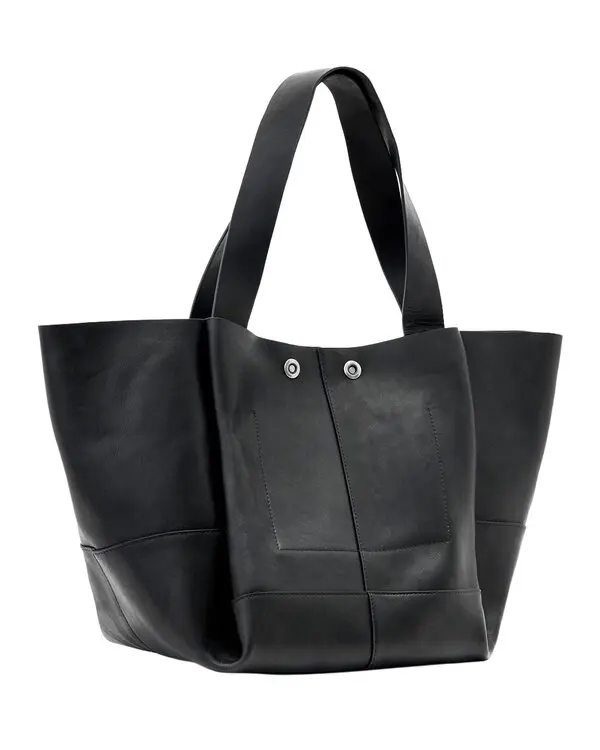ALLSAINTS Rosalie Large Leather Tote Bag