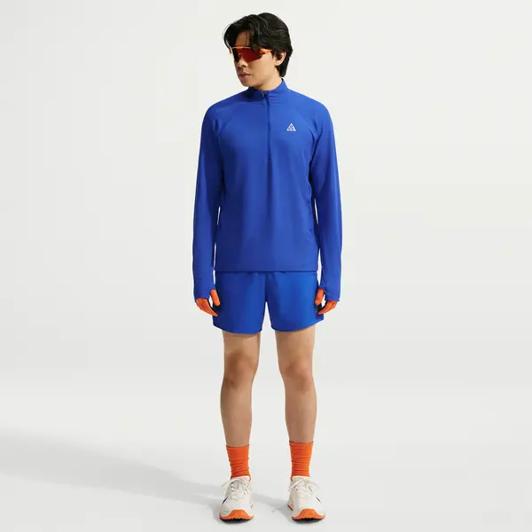 Nike Dri-fit Mid-layer 1/4-zip Trail Running Top