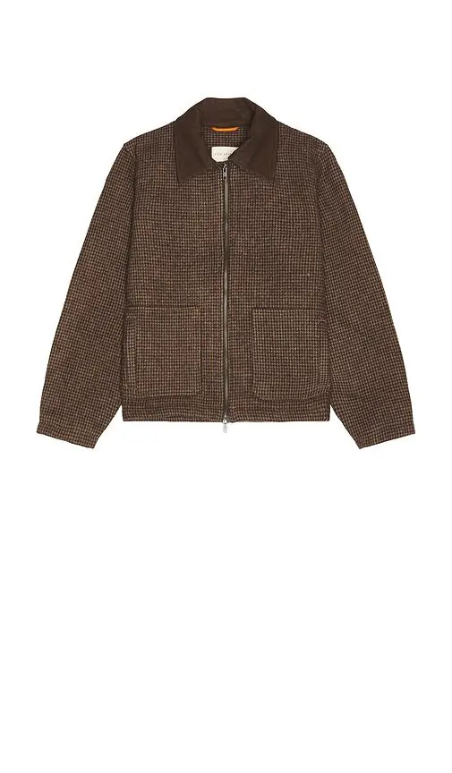 FAR AFIELD Josef Jacket In Brown