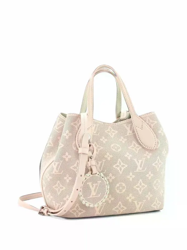 LOUIS VUITTON Blossom Reverse Mahina Leather Pm Tote Bag